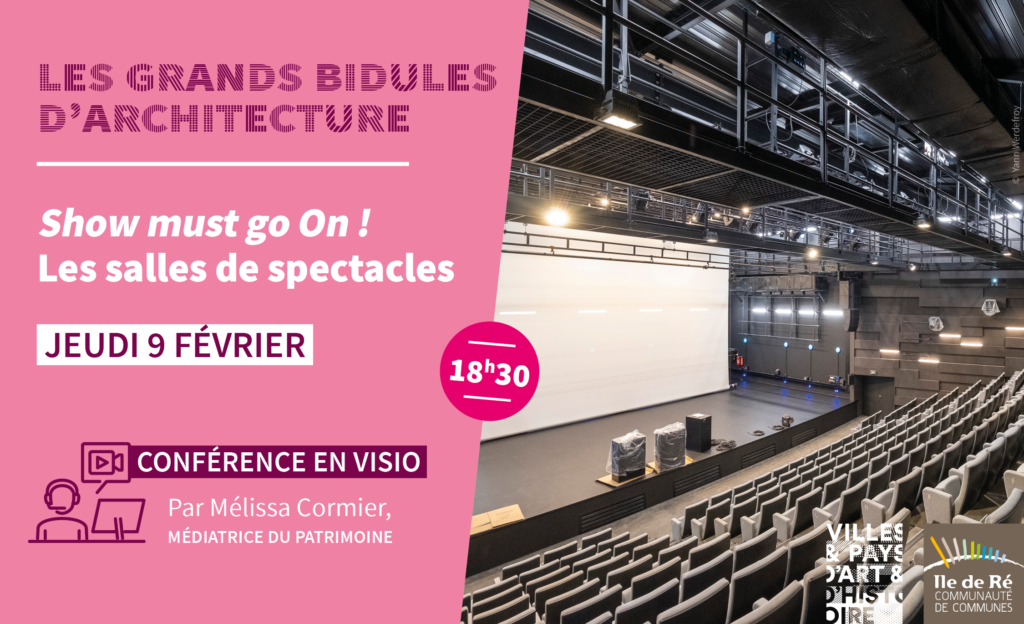 Conférence en visio « Show must go on ! » – CdC Île de Ré